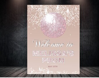 Welcome Prom Poster - Etsy