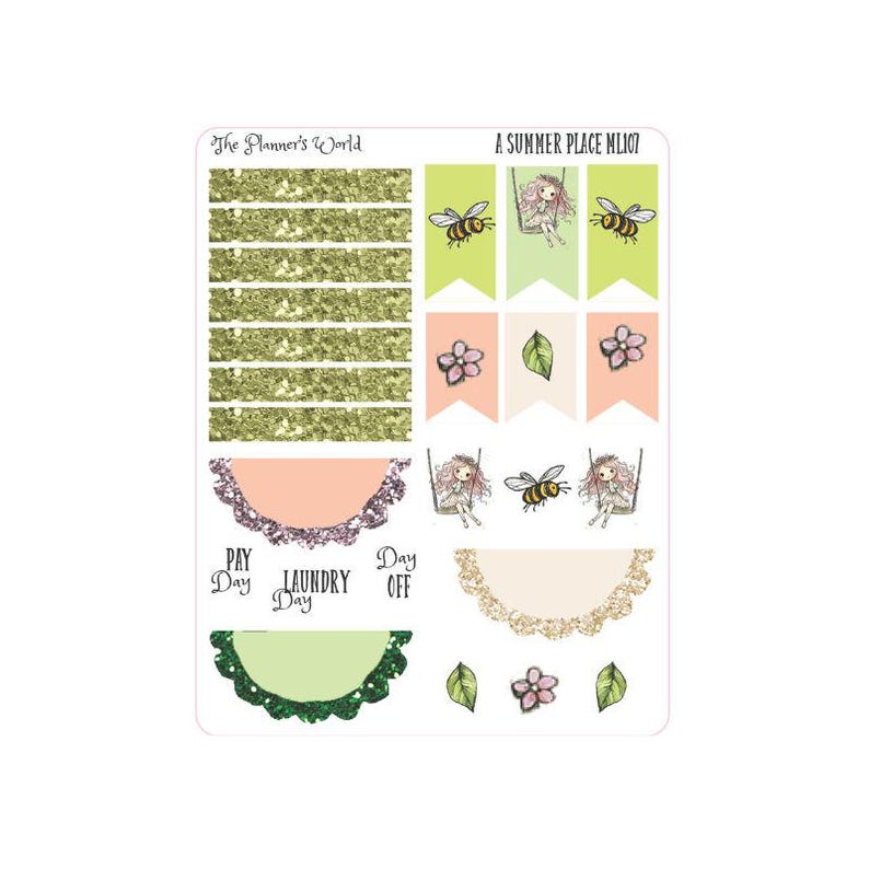 Planner Sticker Kit Vertical Weekly Stickers A5 Stickers - KIT-258 A ...