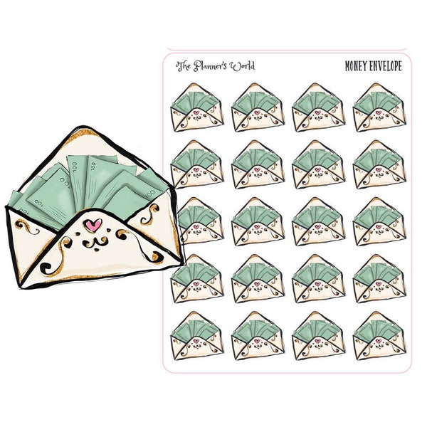 Money Planner Stickers - Etsy