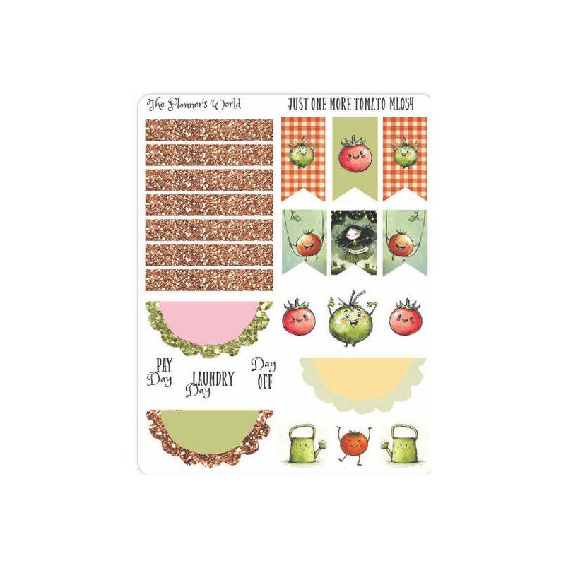 Planner Sticker Kit Vertical Weekly Stickers A5 Stickers - KIT-257 Just ...