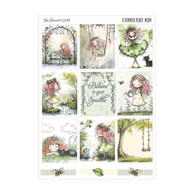 Planner Sticker Kit Vertical Weekly Stickers A5 Stickers - KIT-258 A ...