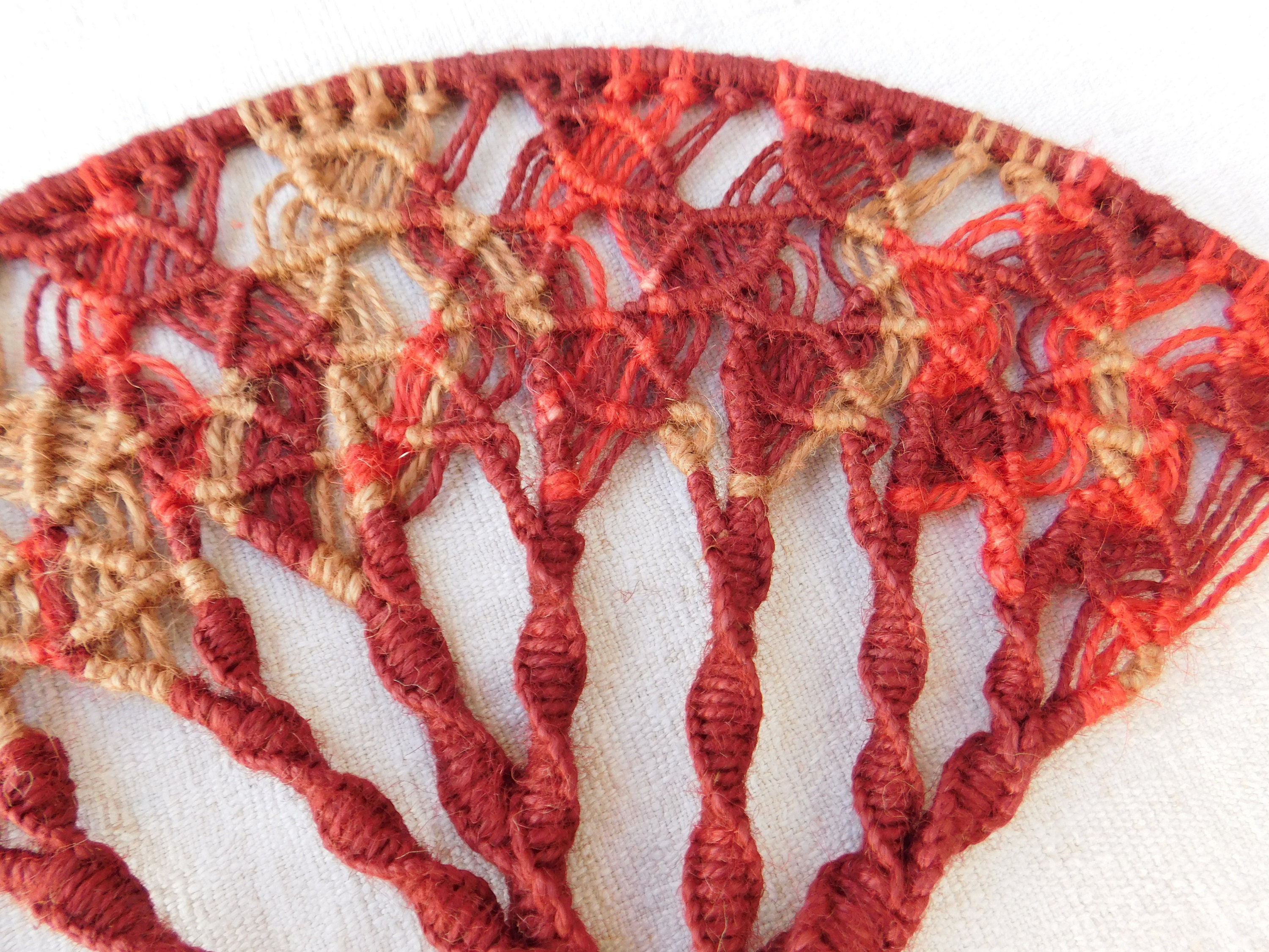 Handmade Macrame Wall Hanging Tree of Life Red - Etsy