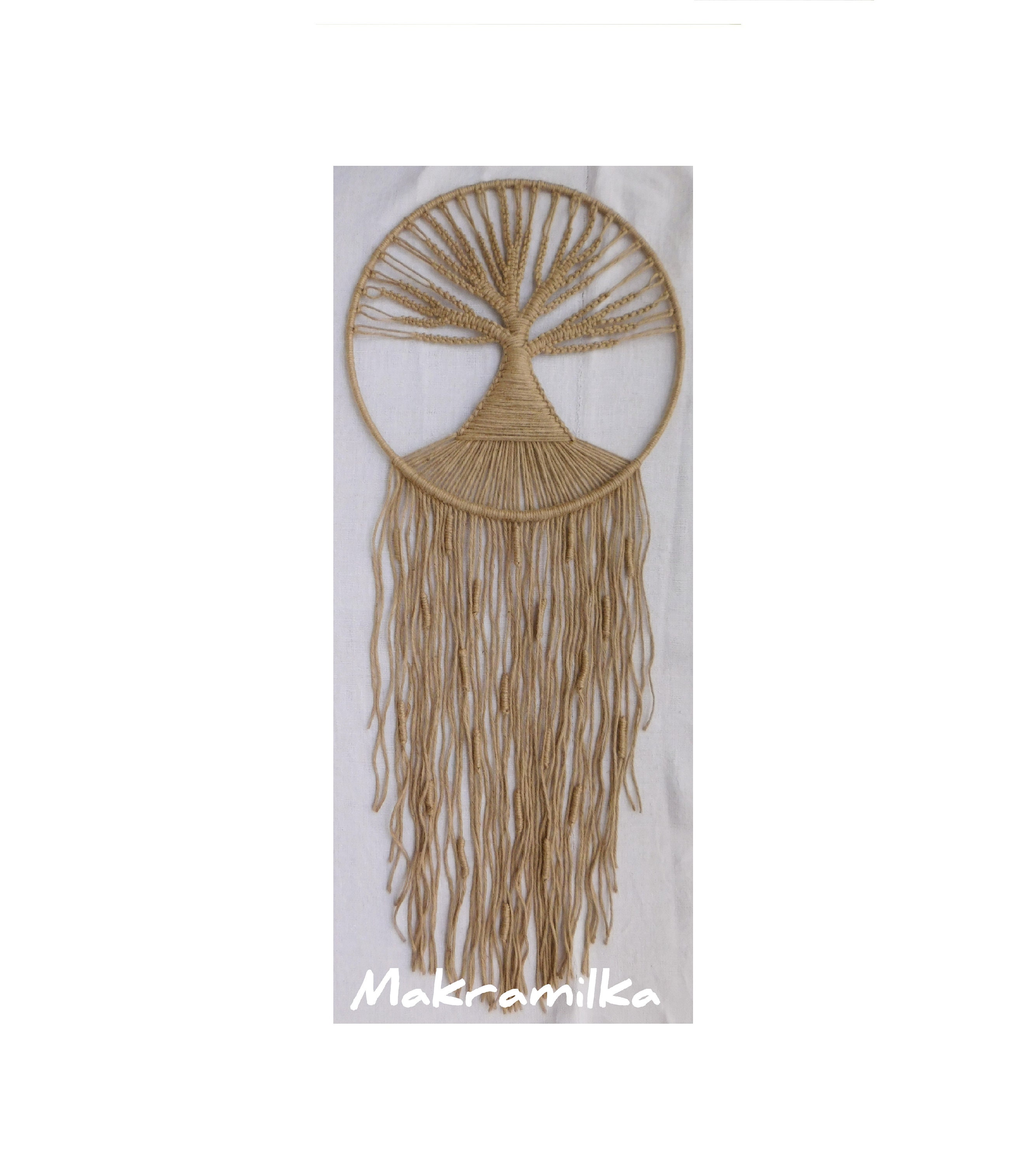 Handmade Macrame Wall Hanging Tree of Life Nature / Hippie - Etsy