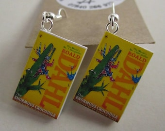 Miniature Book Earrings Collection From the Earring Library - Etsy