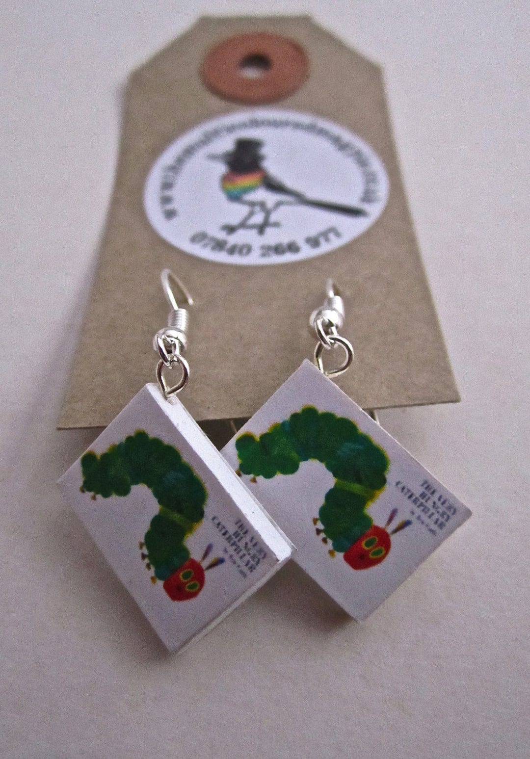 Miniature Book Earrings From the Earring Library - Etsy UK