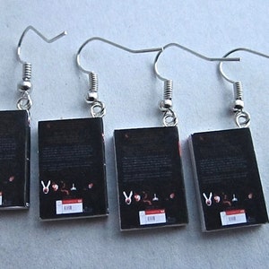 Miniature Book Earrings in Twilight Saga Style From the Earring Library ...