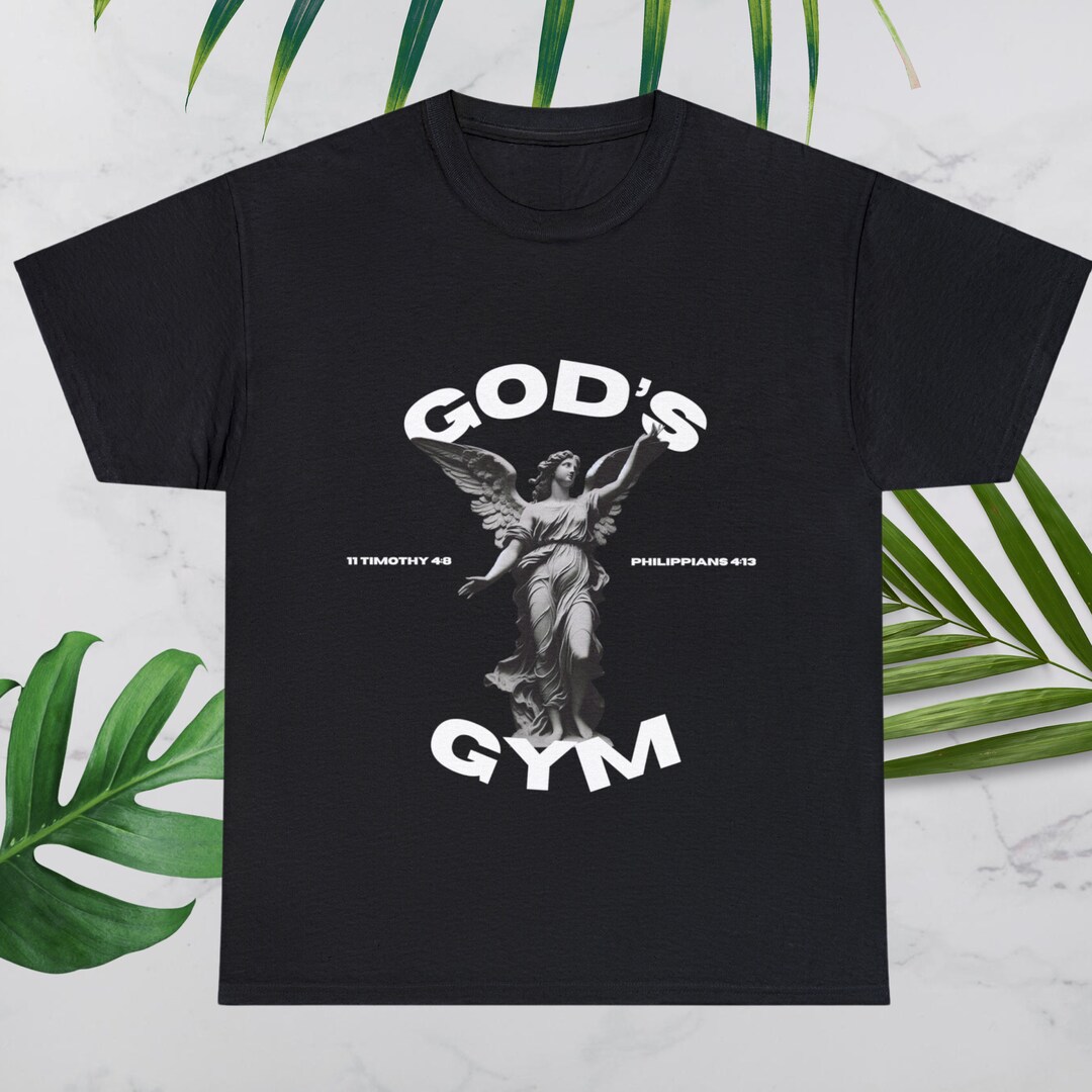 God's Gym Shirt Christian Pump Cover - Etsy