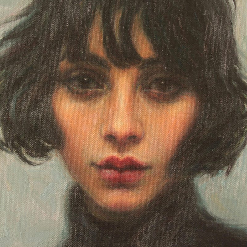 Vintage Paintings of Face - Etsy