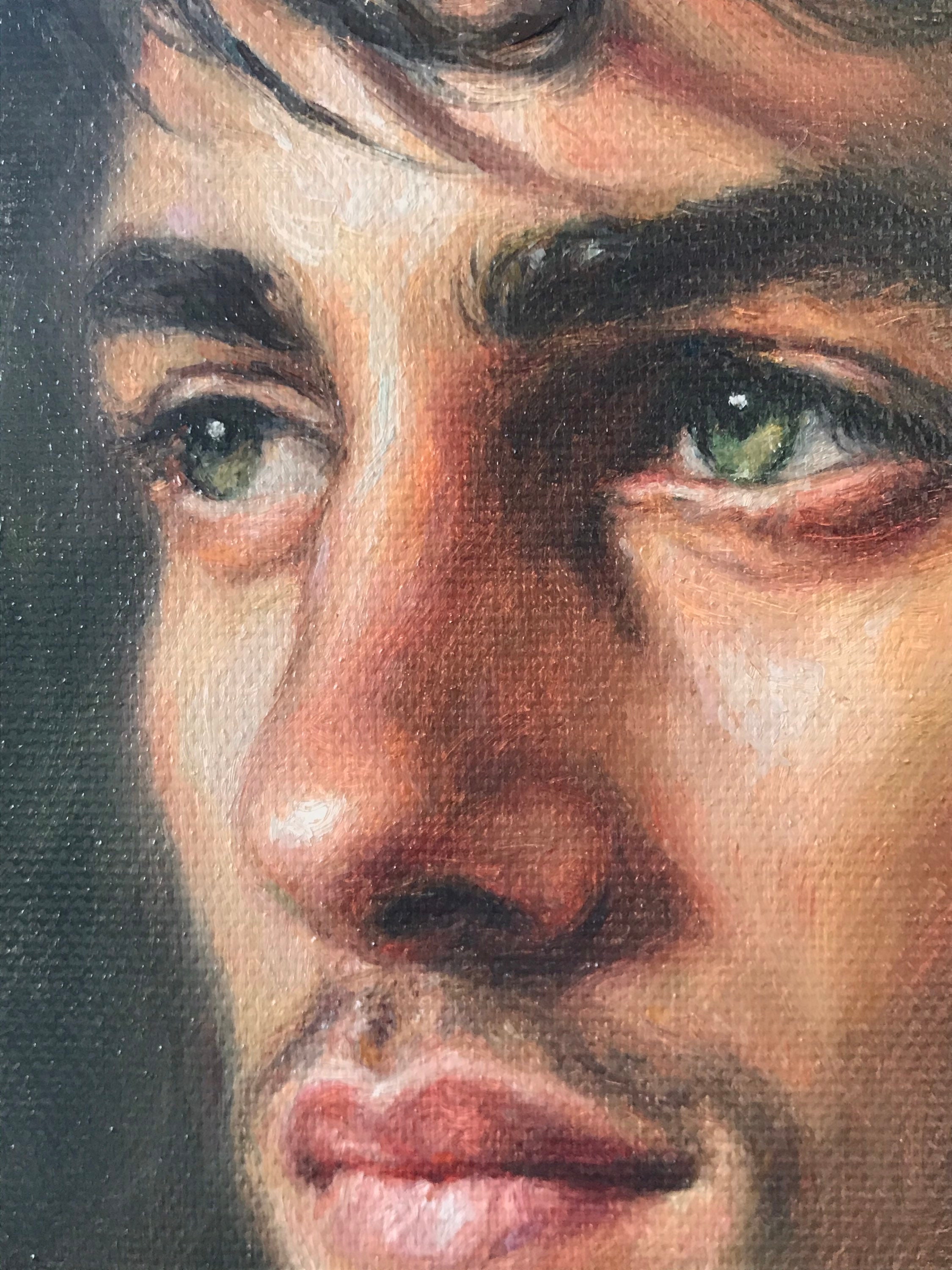 Male Portrait Study. Art Print From Original Oil Painting by - Etsy