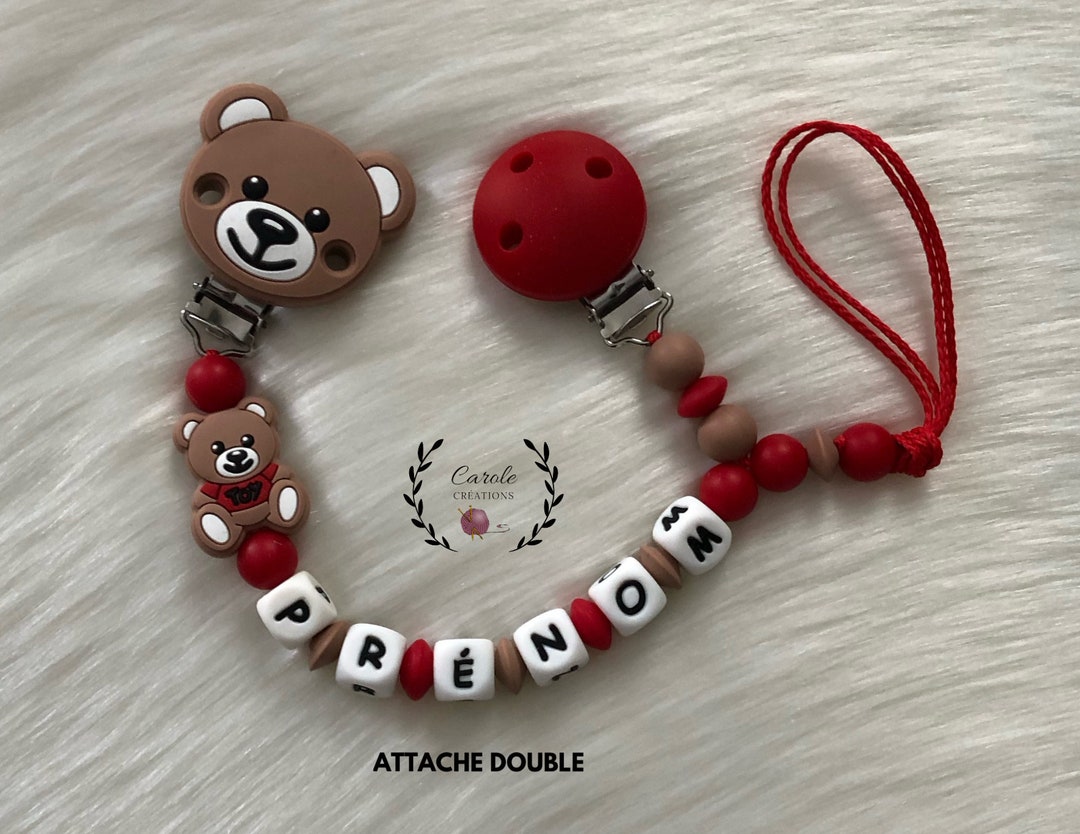 Pacifier and Comforter Attachment double Attachment in Silicone first ...