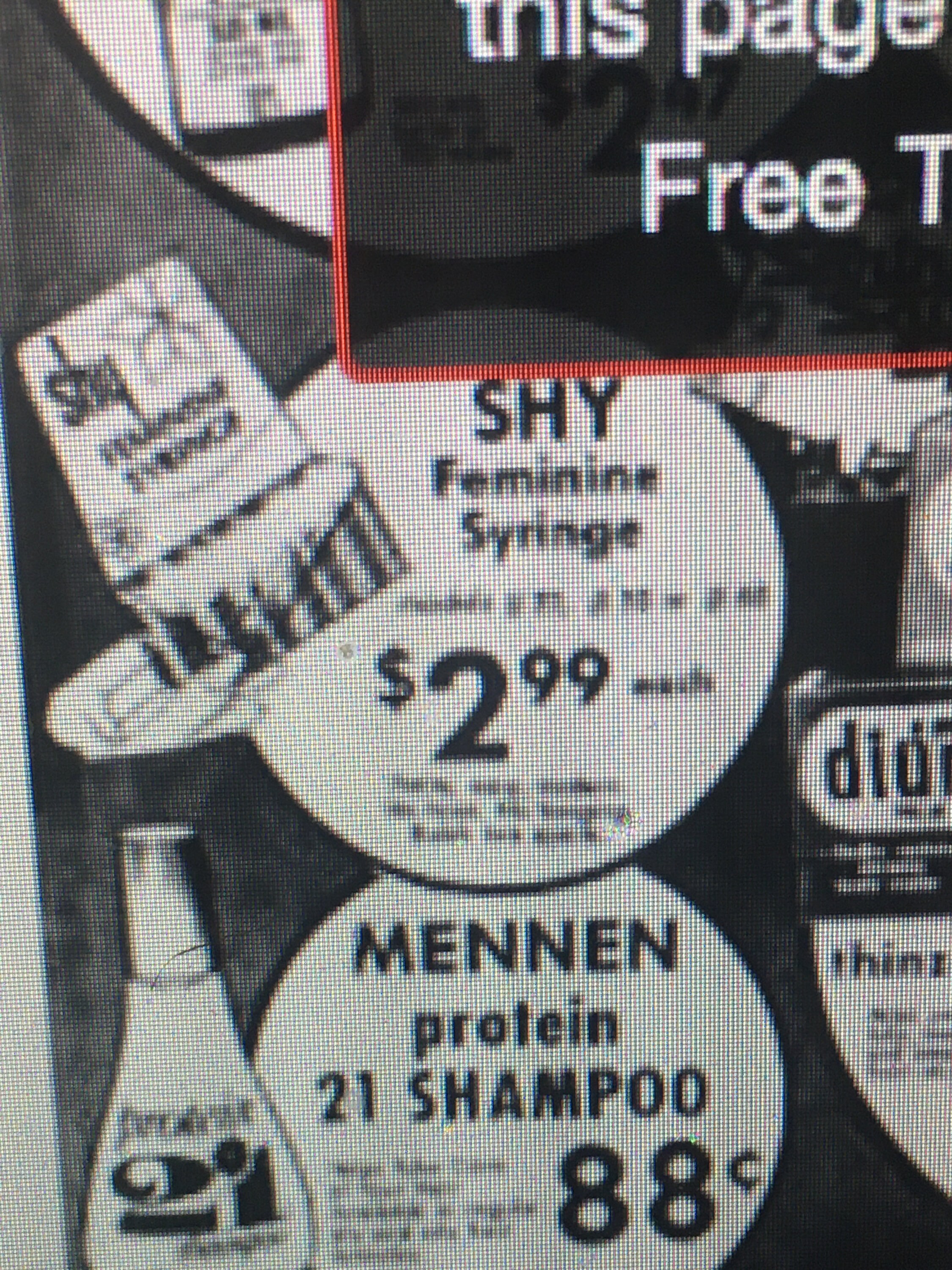 Vintage 1960s-70s Douche Advertising Metal on Wood Print - Etsy