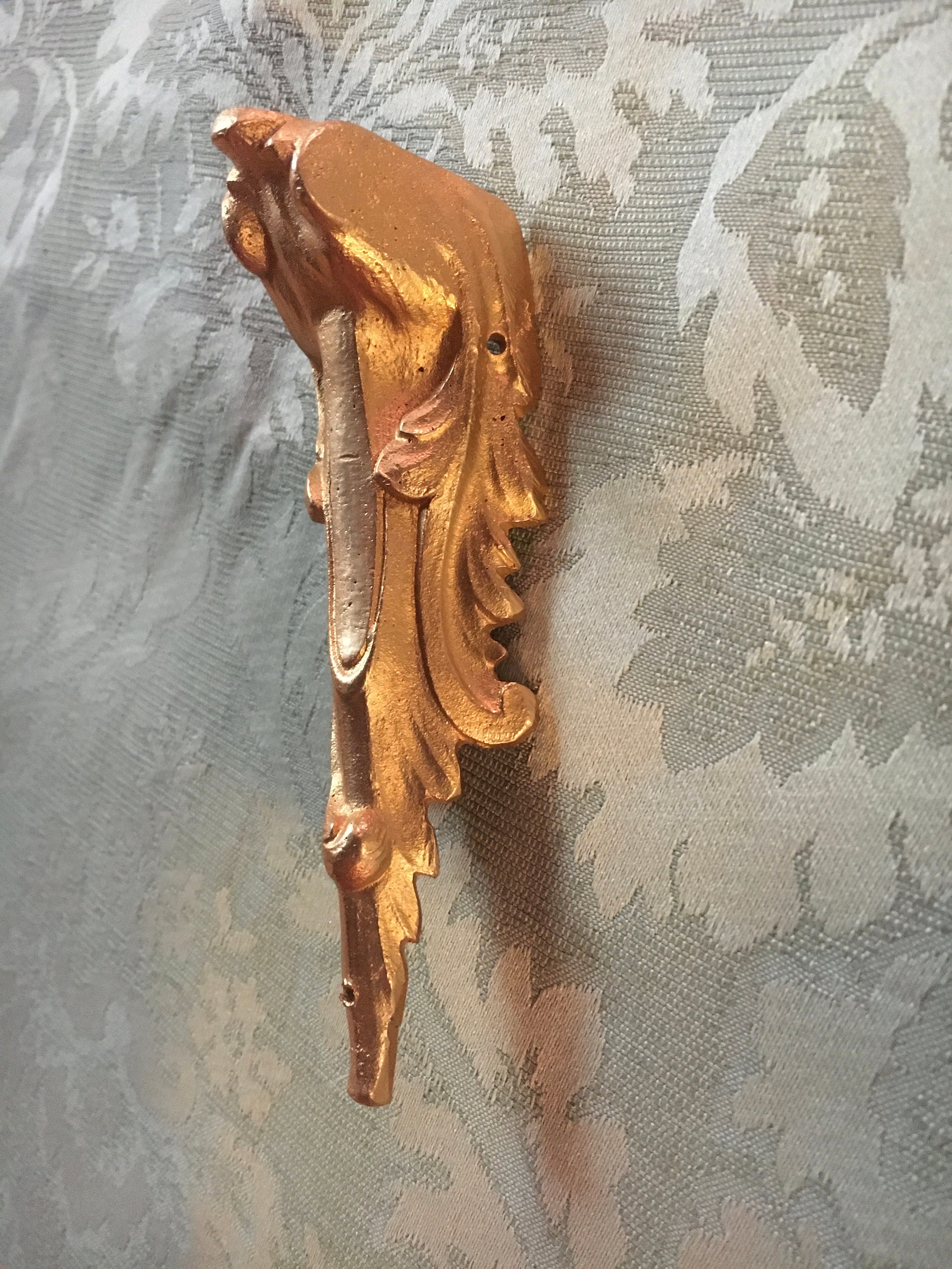 Antique Gold Gilded Brass Corner Decoration/ornamentation for French ...