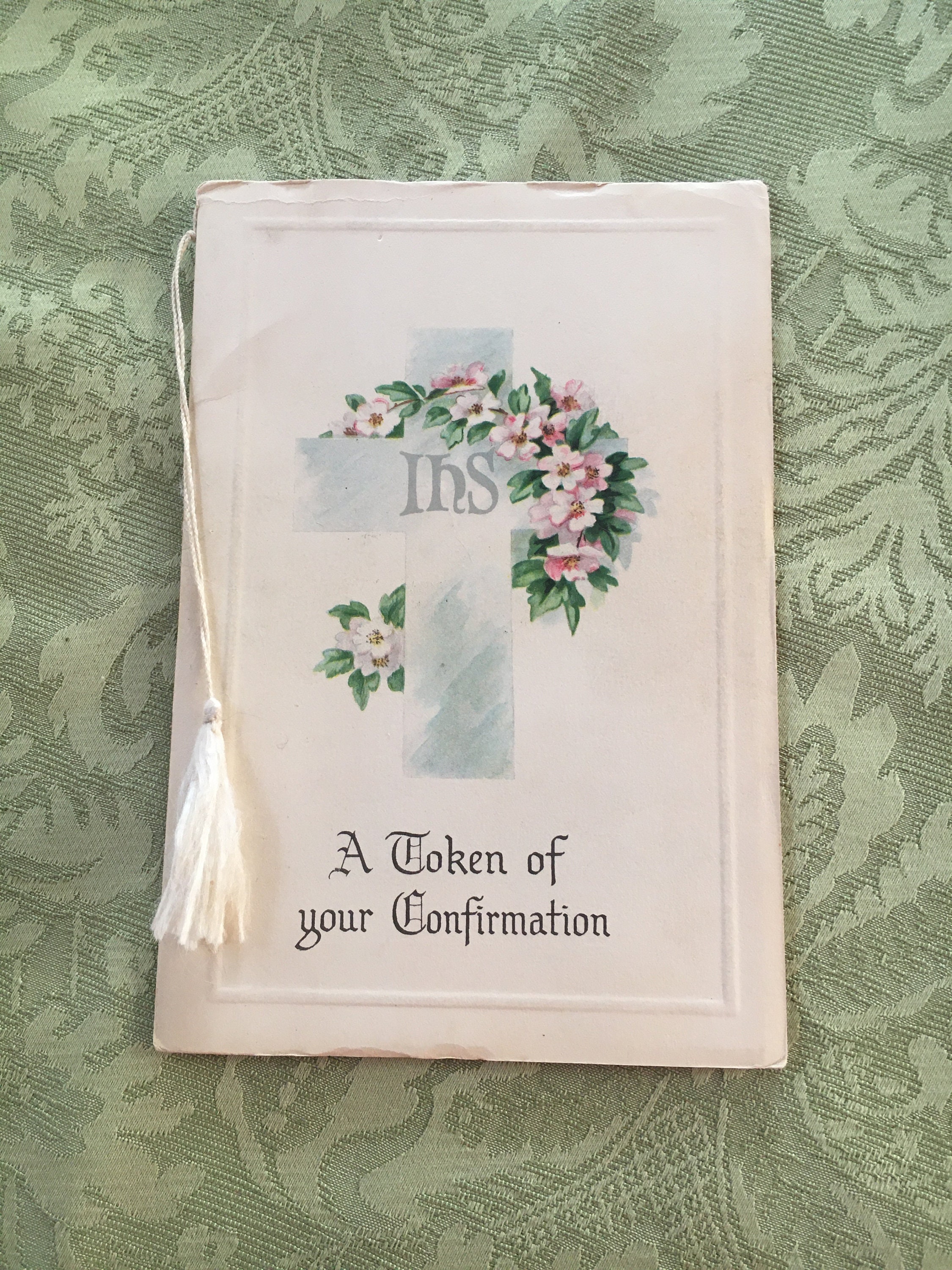 Antique1906 Confirmation Booklet/pamphletintact Religious Paper ...