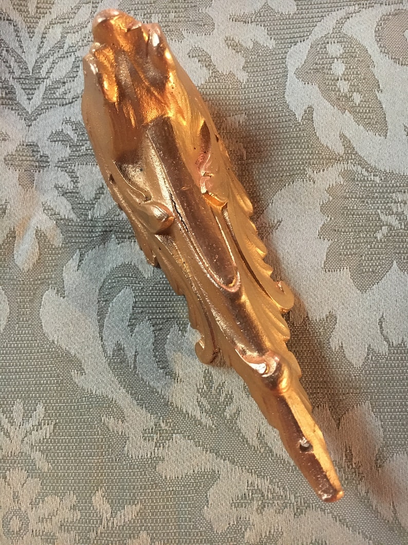 Antique Gold Gilded Brass Corner Decoration/ornamentation for French ...