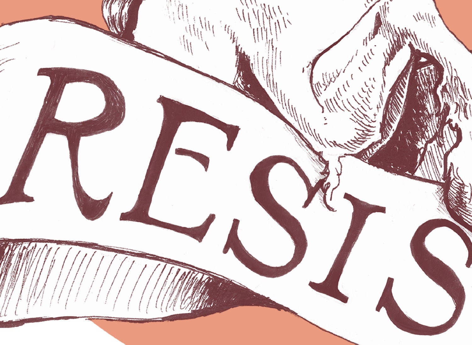 Resistir Impresión de arte de 8x10 | Etsy