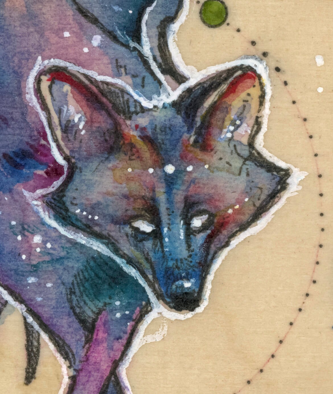 Sky Fox 11x14 Art Print - Etsy