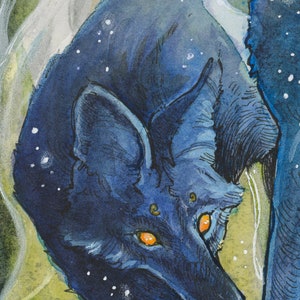 The Guardians Wolves in Forest 8x10 Art Print - Etsy