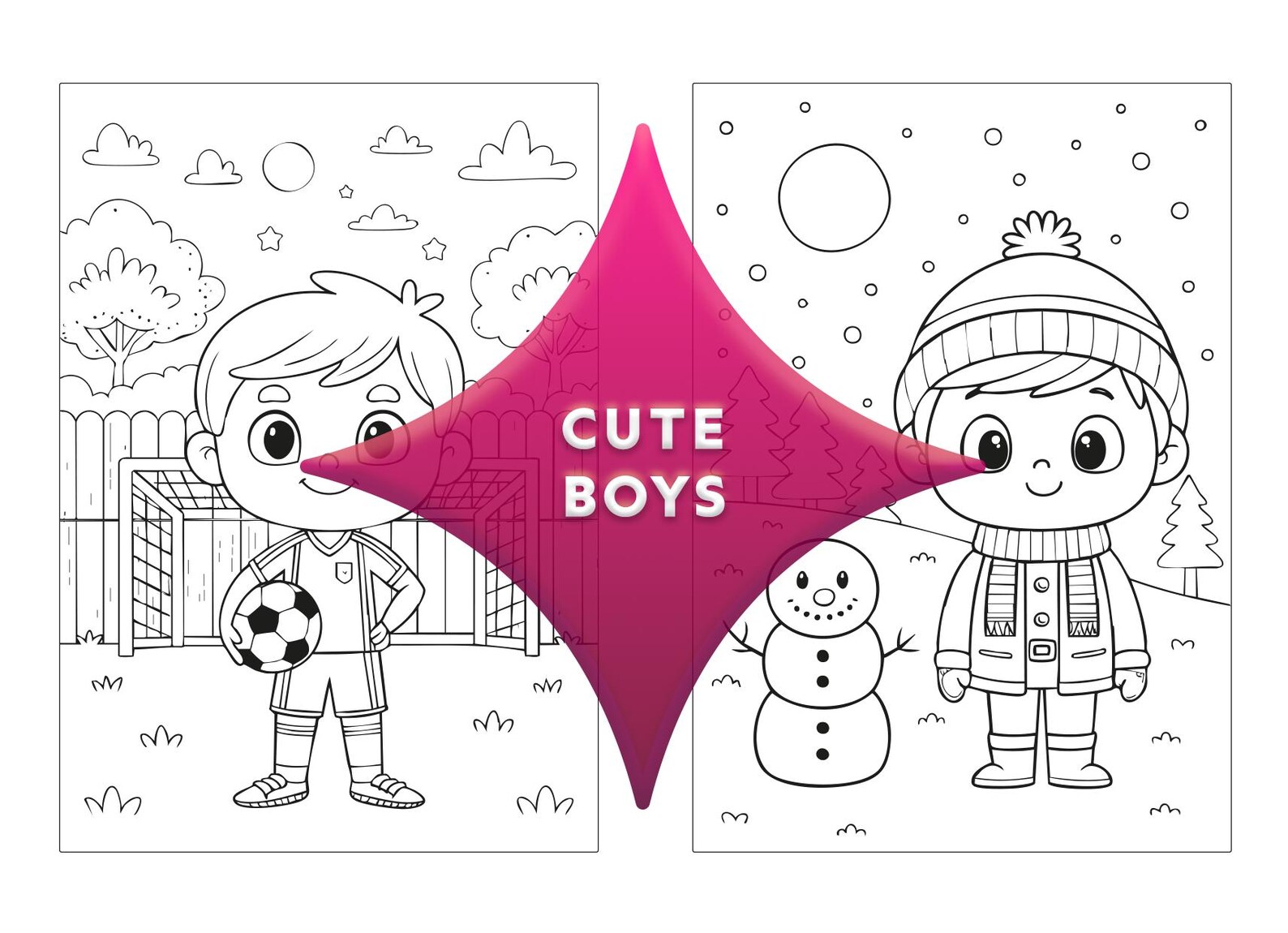 Kids Professions Coloring Pages | Soccer Farmer Chef Astronaut ...