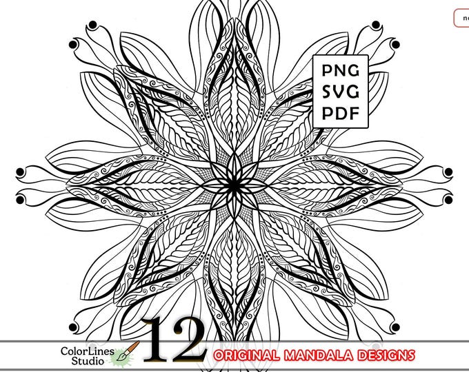 Mandala Puma /mandala Puma PNG, JPG, SVG/ Printable Mandalas / Vector ...