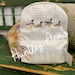 Monogrammed Backpack Khaki Gingham Toddler Size Nylon Book Bag. Mallard ...