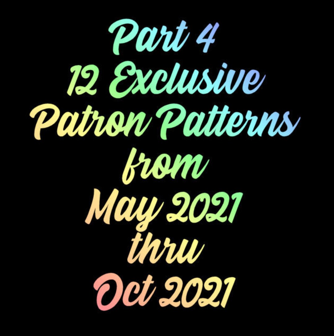 Patron Collection - Part 4 - Etsy