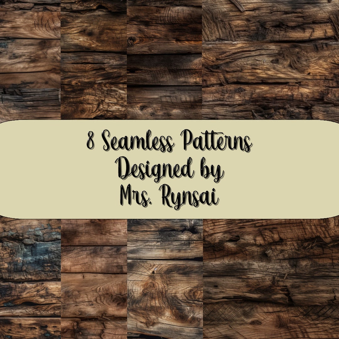 Rustic Woods Seamless Patterns - Etsy