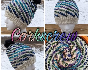 Corkscrew Pattern - Etsy