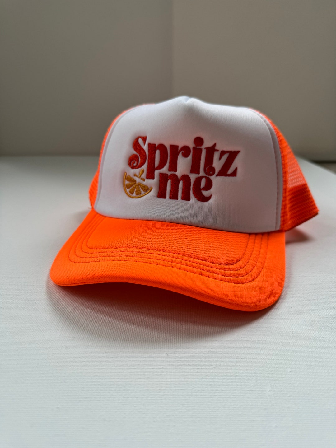 SPRITZ ME Trucker Hat! Spring Break Trucker Hat. Spritzy Trucker Hat ...