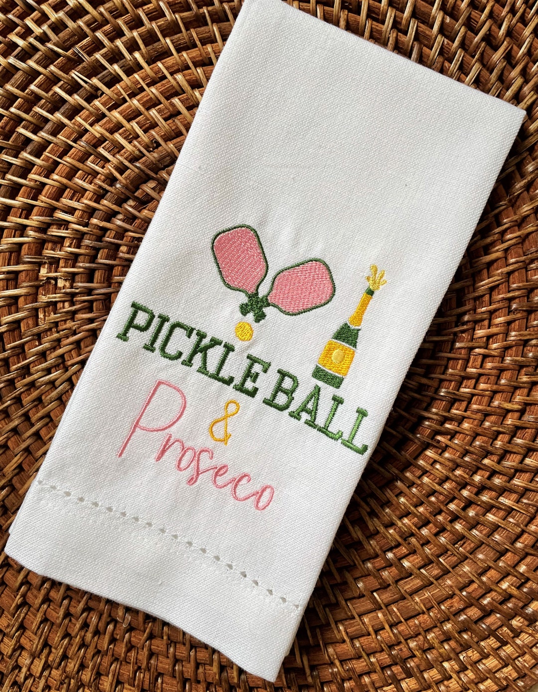 Calling All Pickle Ballers! Cute Bar/hand Towel Perfect for Pickle ...