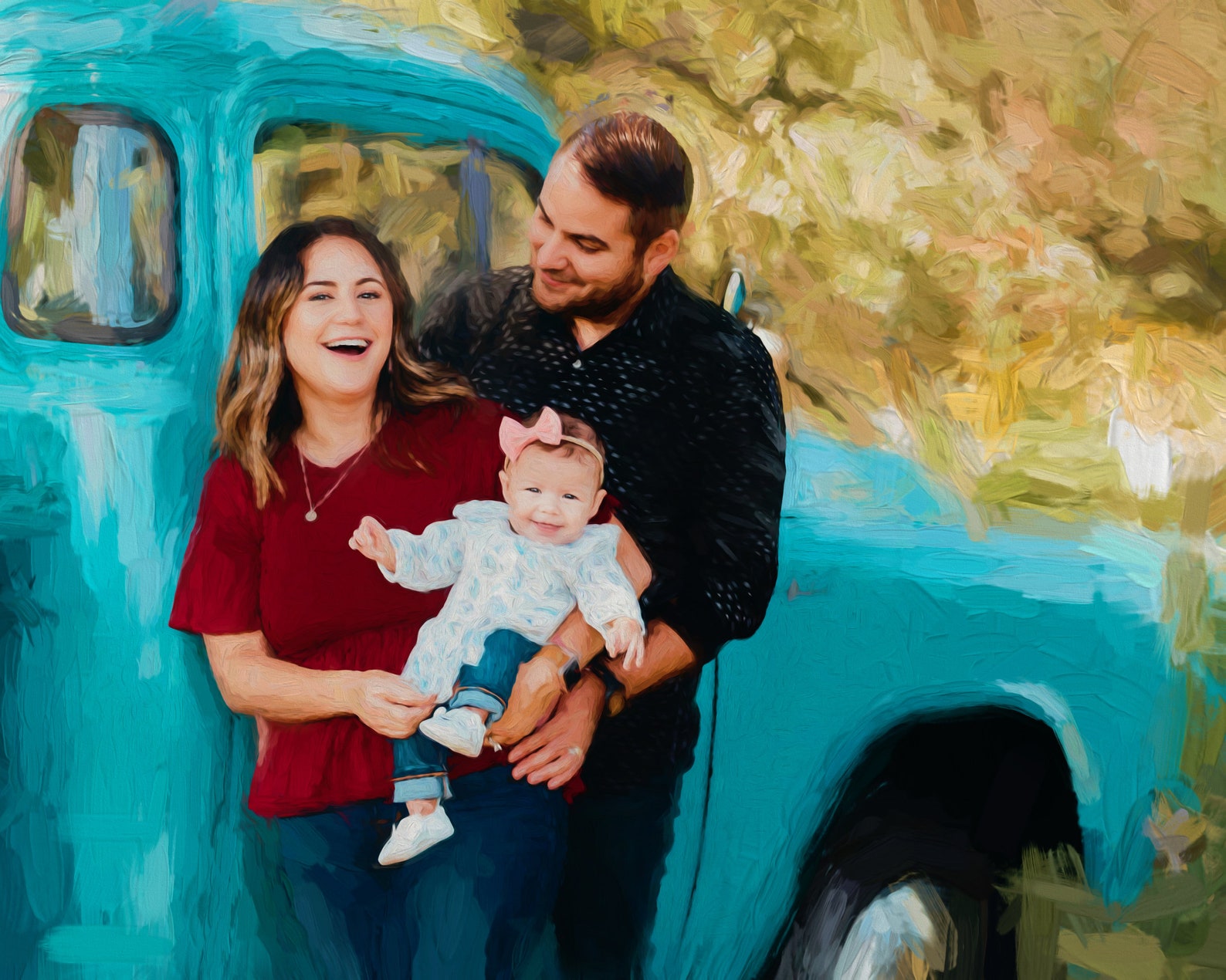 Custom Painting Painting From Photo Custom Portrait Oil - Etsy