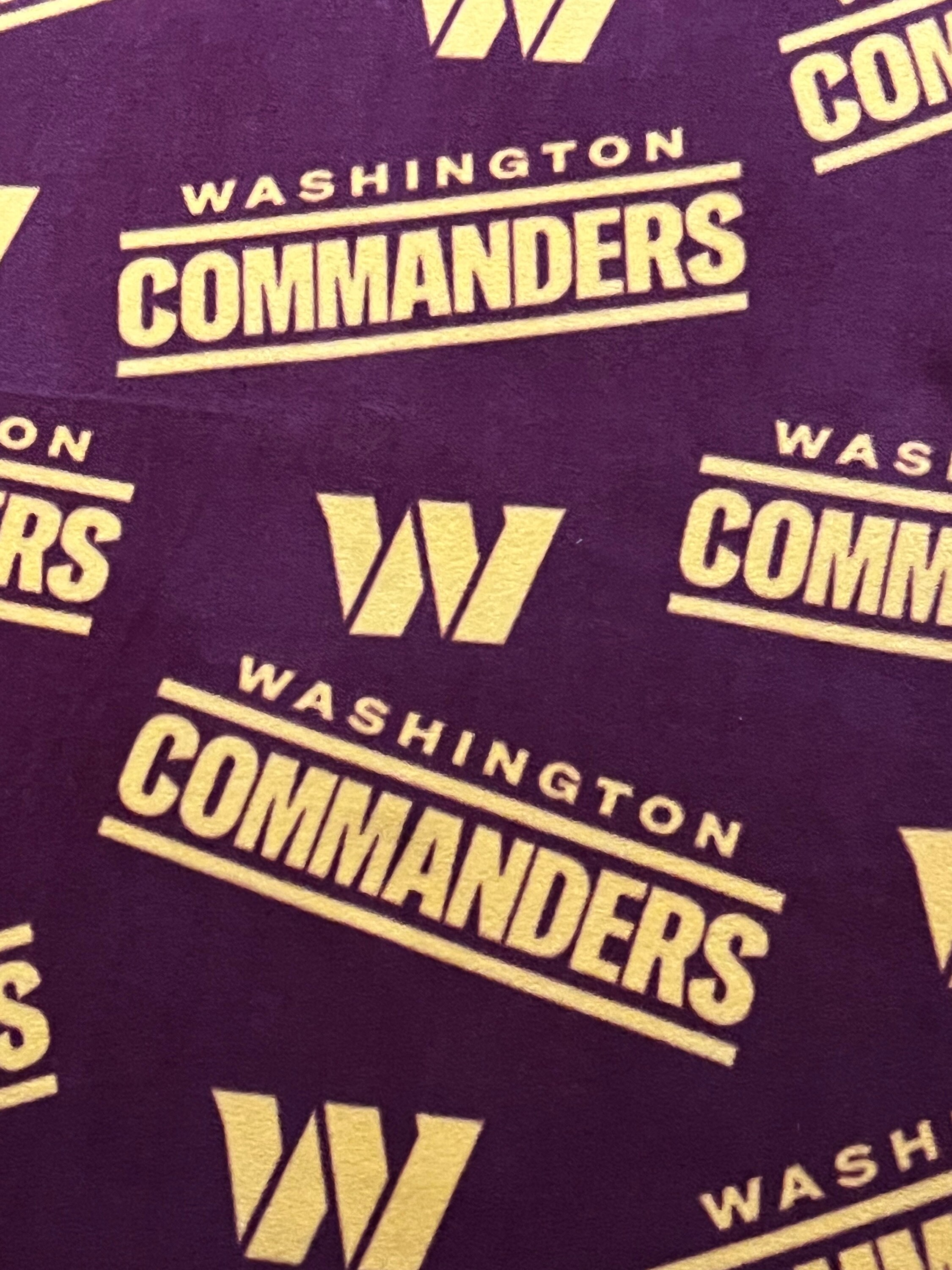 Washington Commanders Double-thick Fleece Bedspread/blanket/throw 67x57 ...