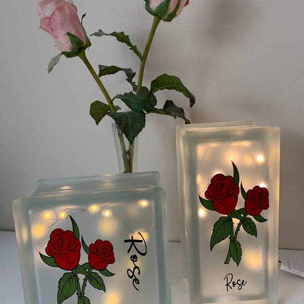 Glass Block Lights - Etsy