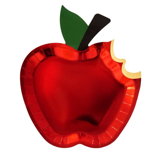 Apple Dinner Plates 12 Pk. - Etsy
