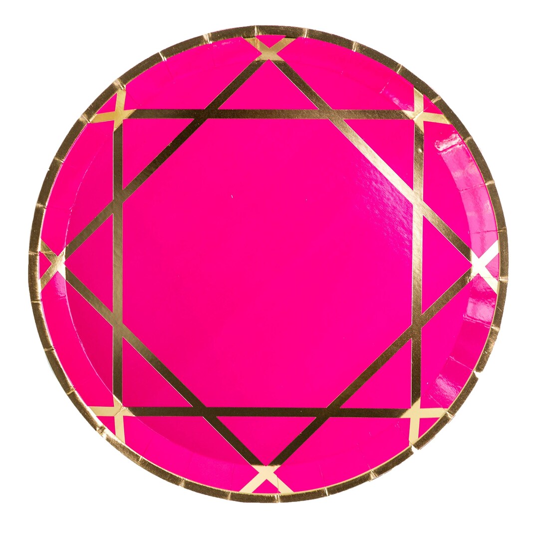 Pink Enchanté Collection Dinner Plates 8 Pk. - Etsy