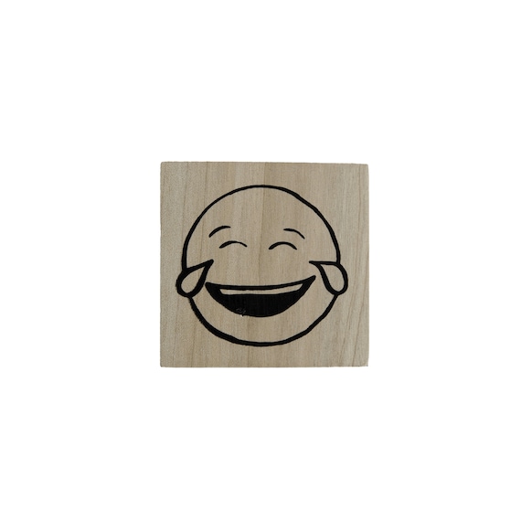 Emoji Rubber Stamp 1 Pk. - Etsy
