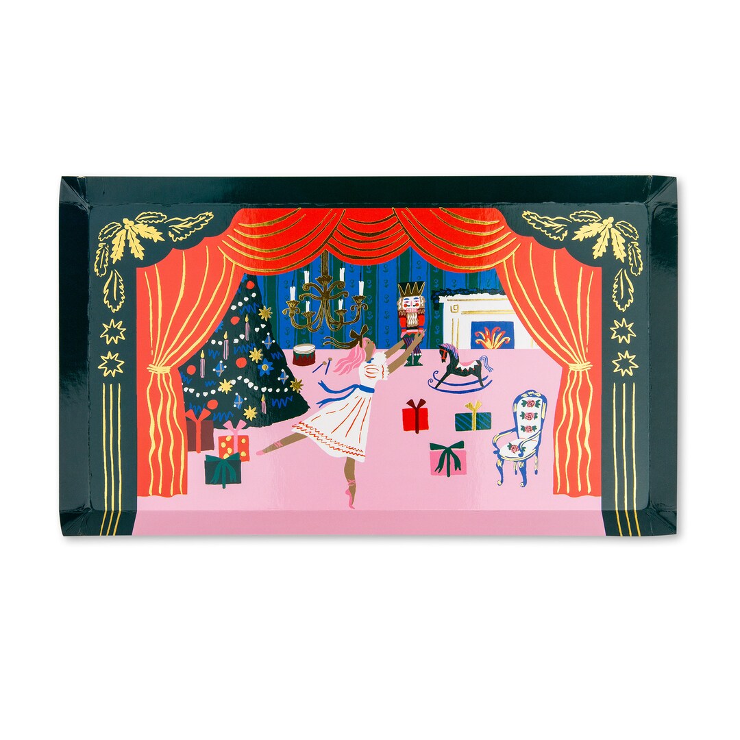 Nutcracker Large Plates 8 Pk. - Etsy