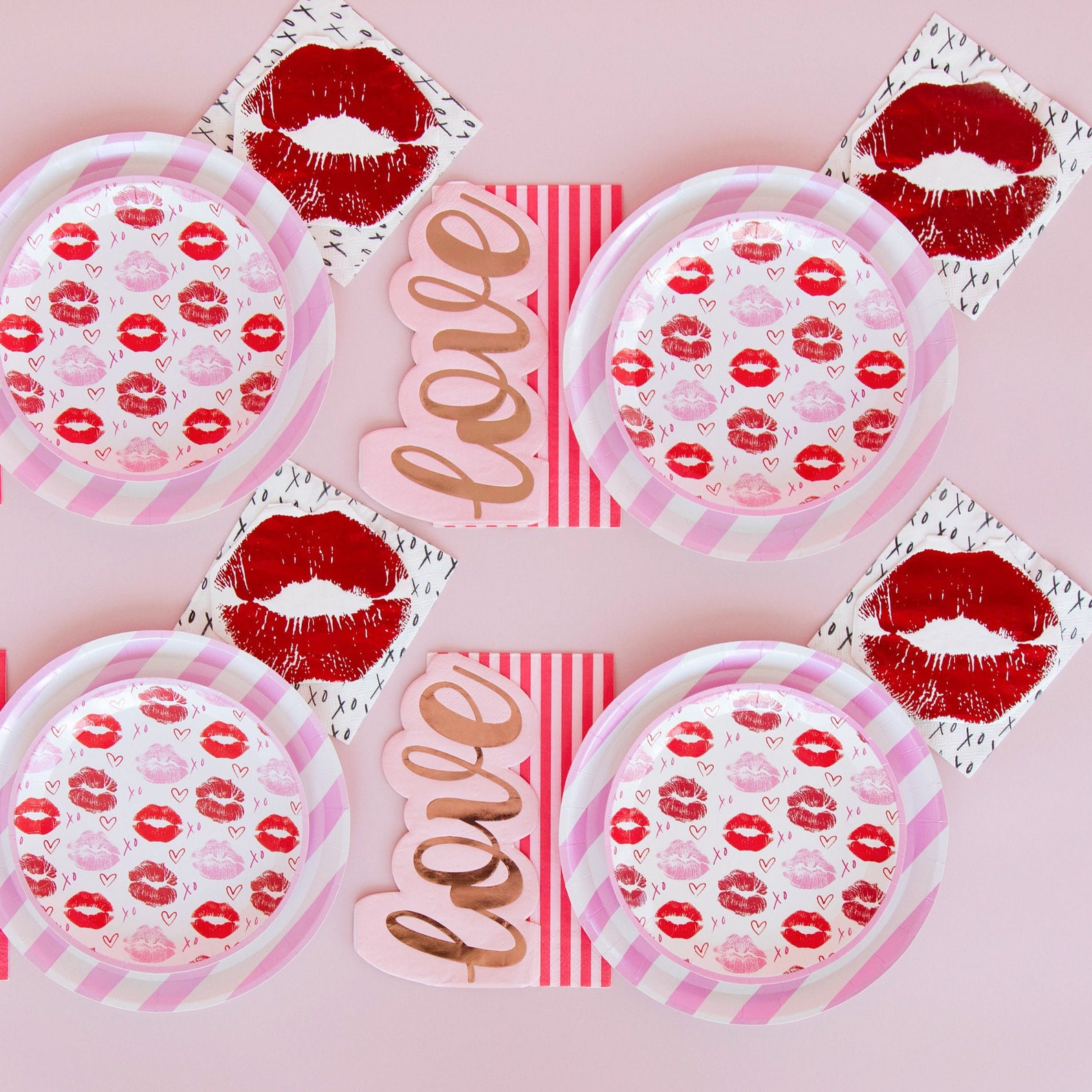 Die-cut Lip Cocktail Napkins 20 Pk. - Etsy