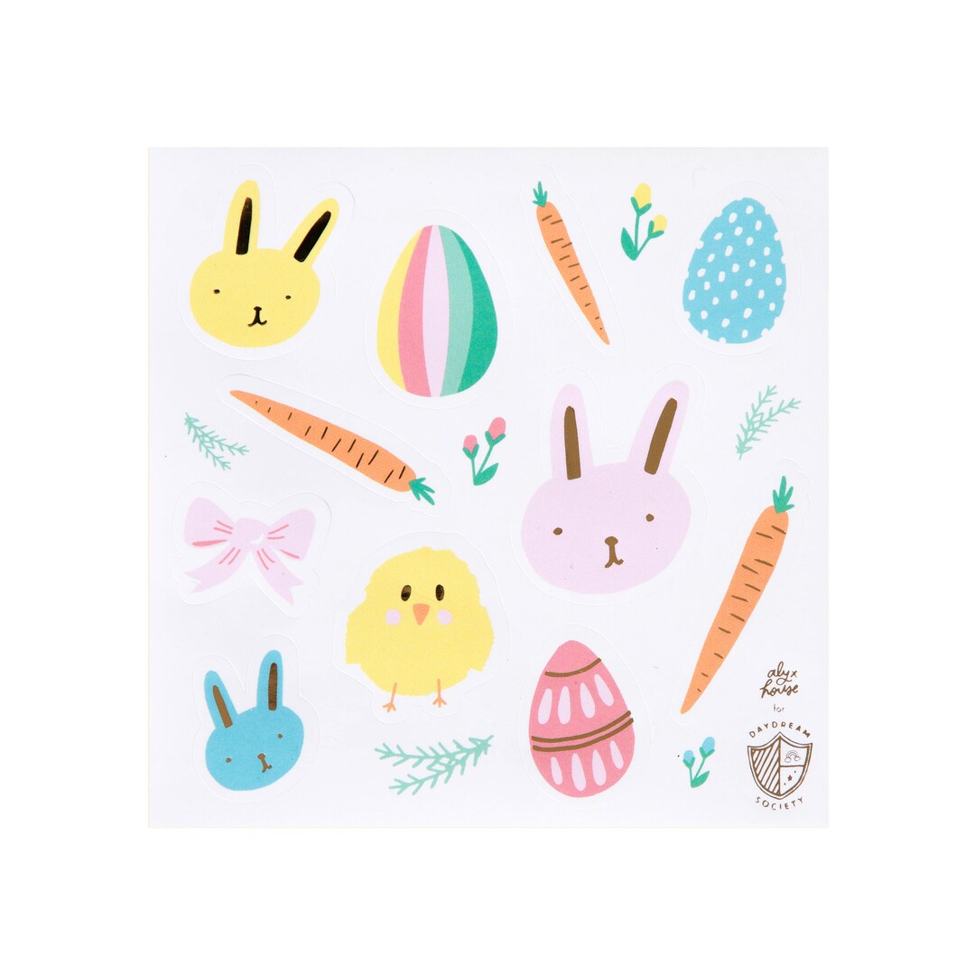 Easter Fun Sticker Set 4 Pk. - Etsy