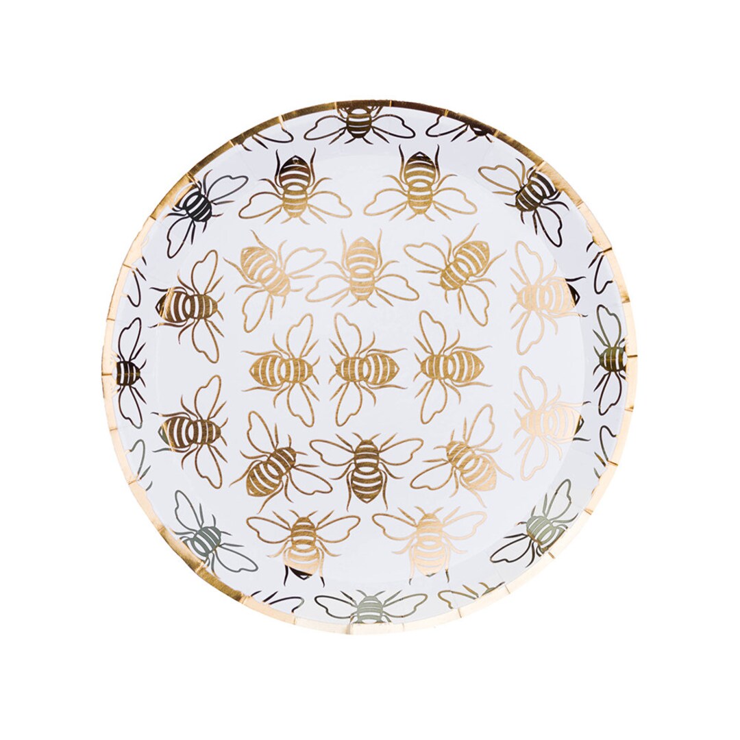 Hey Bae-bee Dessert Plates 8 Pk. - Etsy