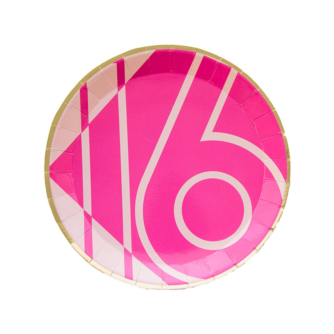 Sweet 16 Dessert Plates - Etsy
