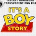 Printable BOY STORY Logo, Digital Boy Story Logo, Toy Story Png Image ...