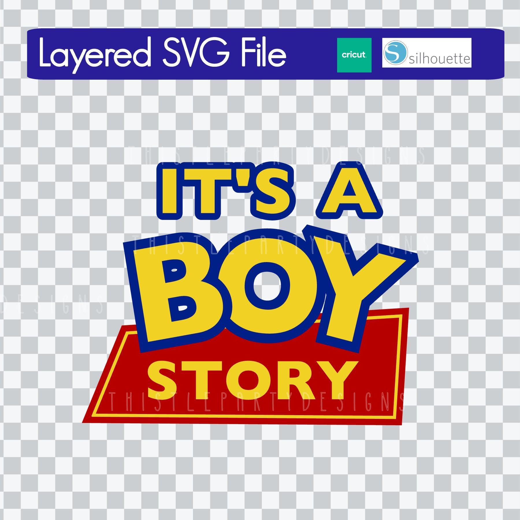 It's A Boy Story Clipart