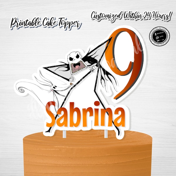 Jack Skellington Cake Toppers - Etsy