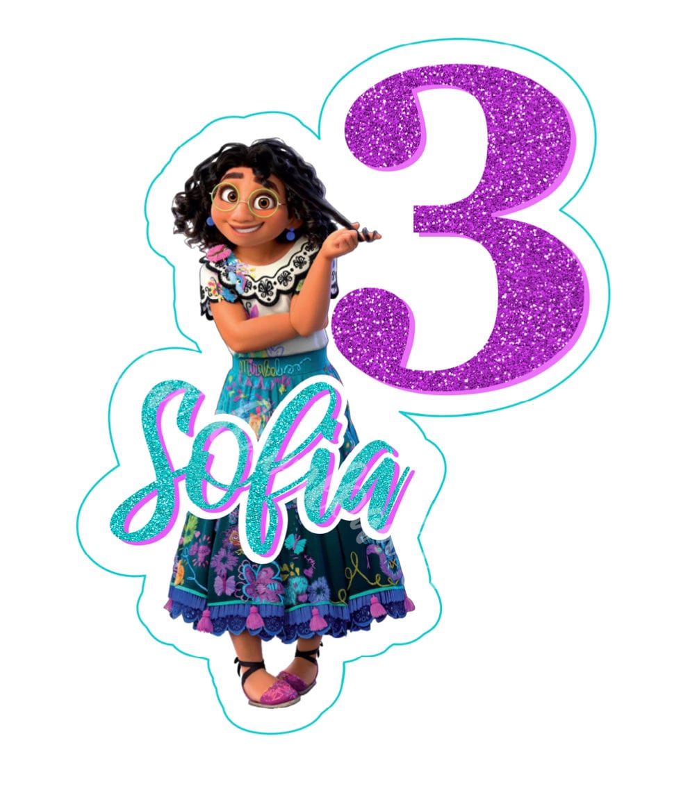 Printable ENCANTO Cake Topper MIRABEL Cake Topper Mirabel - Etsy UK