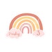Printable Rainbow Cake Topper: Custom Birthday Party Decor (digital ...