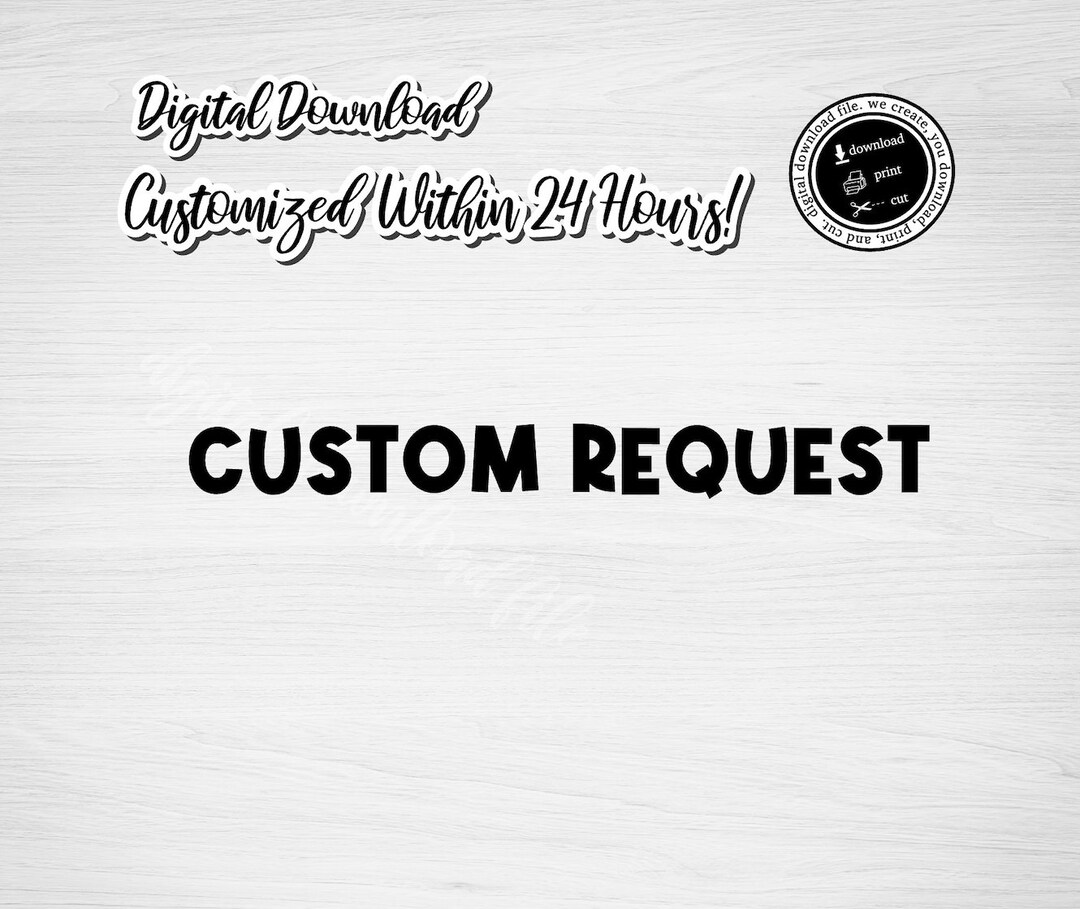 Custom Request - Etsy