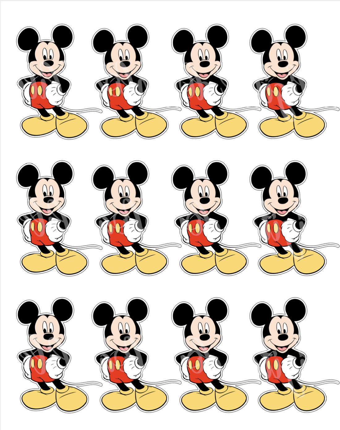 Mickey Mouse Confused
