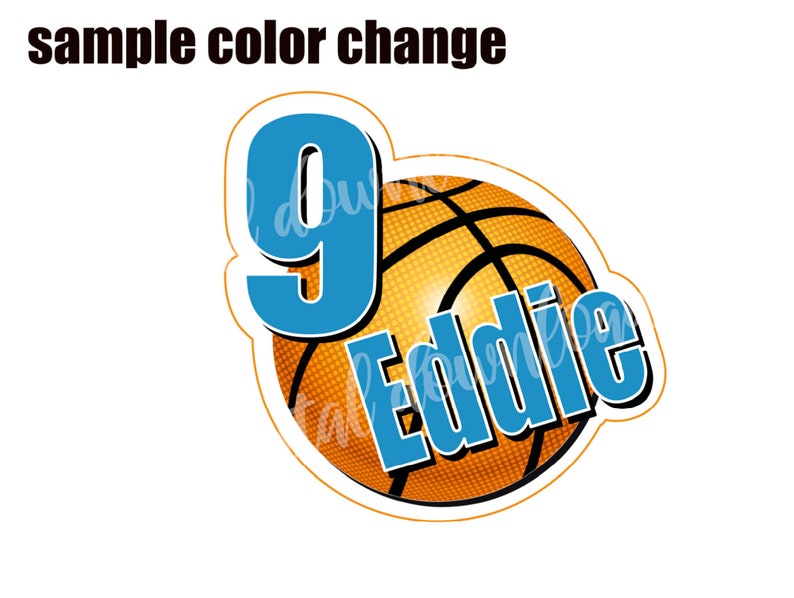 Printable BASKETBALL Cake Topper Basketball Themed Cake - Etsy