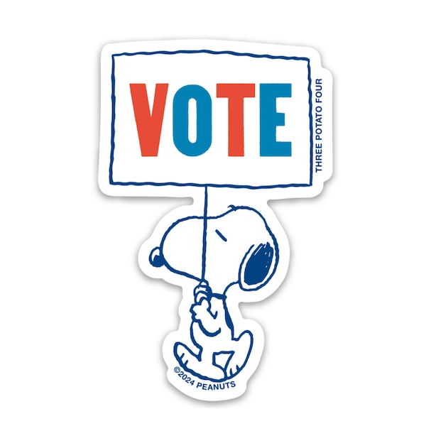Snoopy for President - Etsy