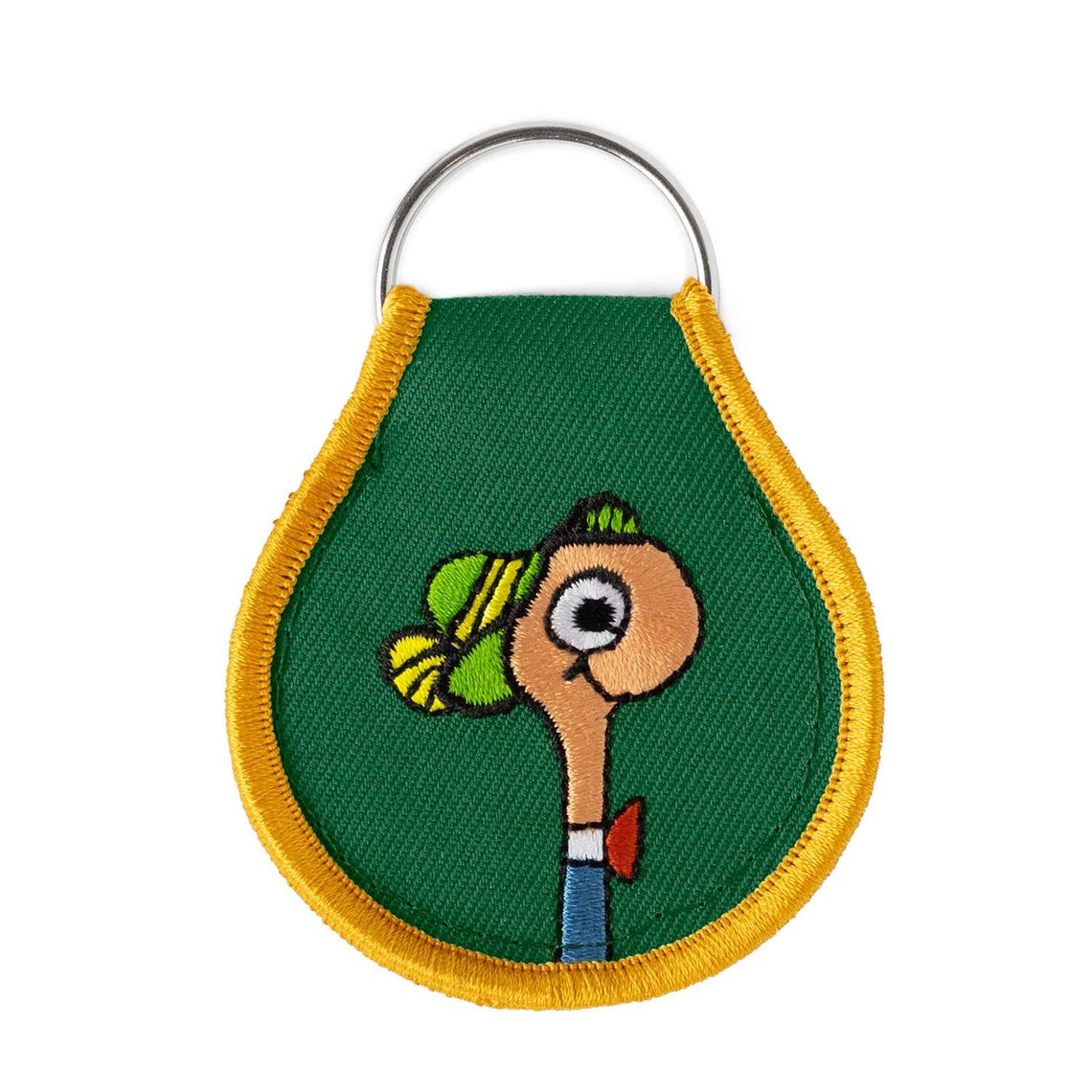 3P4 X Richard Scarry® - Lowly Worm Patch Keychain - Etsy